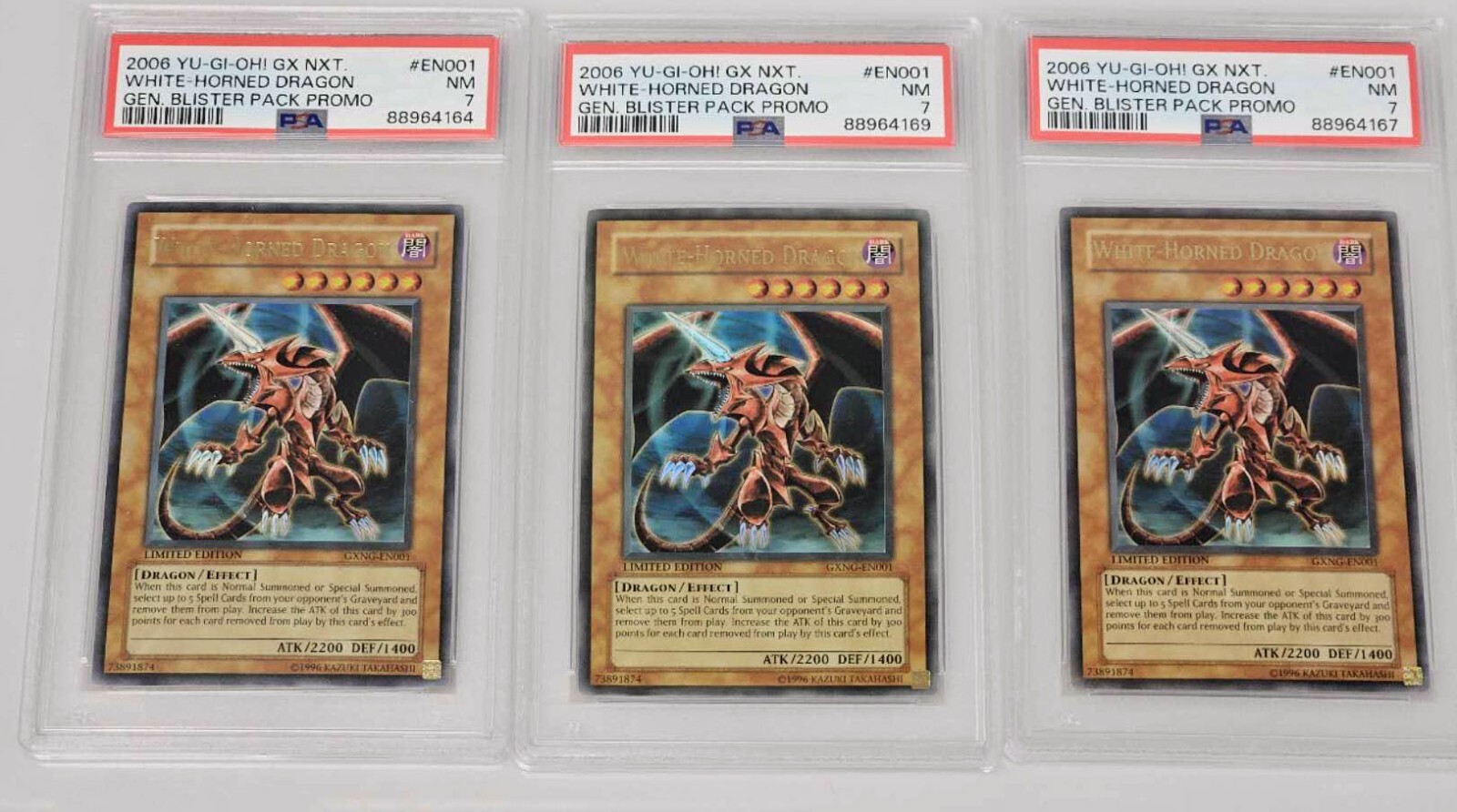 1 of 2006 Yu-Gi-Oh! White-Horned Dragon GXNG-EN001 Ultra Rare Promo ...