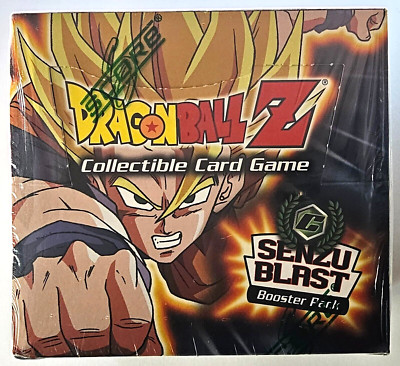 Dragon Ball Z Senzu Blast Booster Pack Box Score Factory Sealed NEW ...