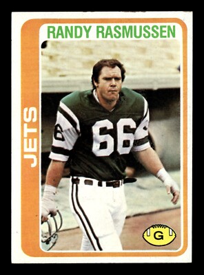 Randy Rasmussen 1978 Topps #307 New York Jets Ex-Mt | eBay