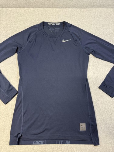 Nike Pro Shirt Womens Medium Long Sleeve Compression NCAA D1 Player ...