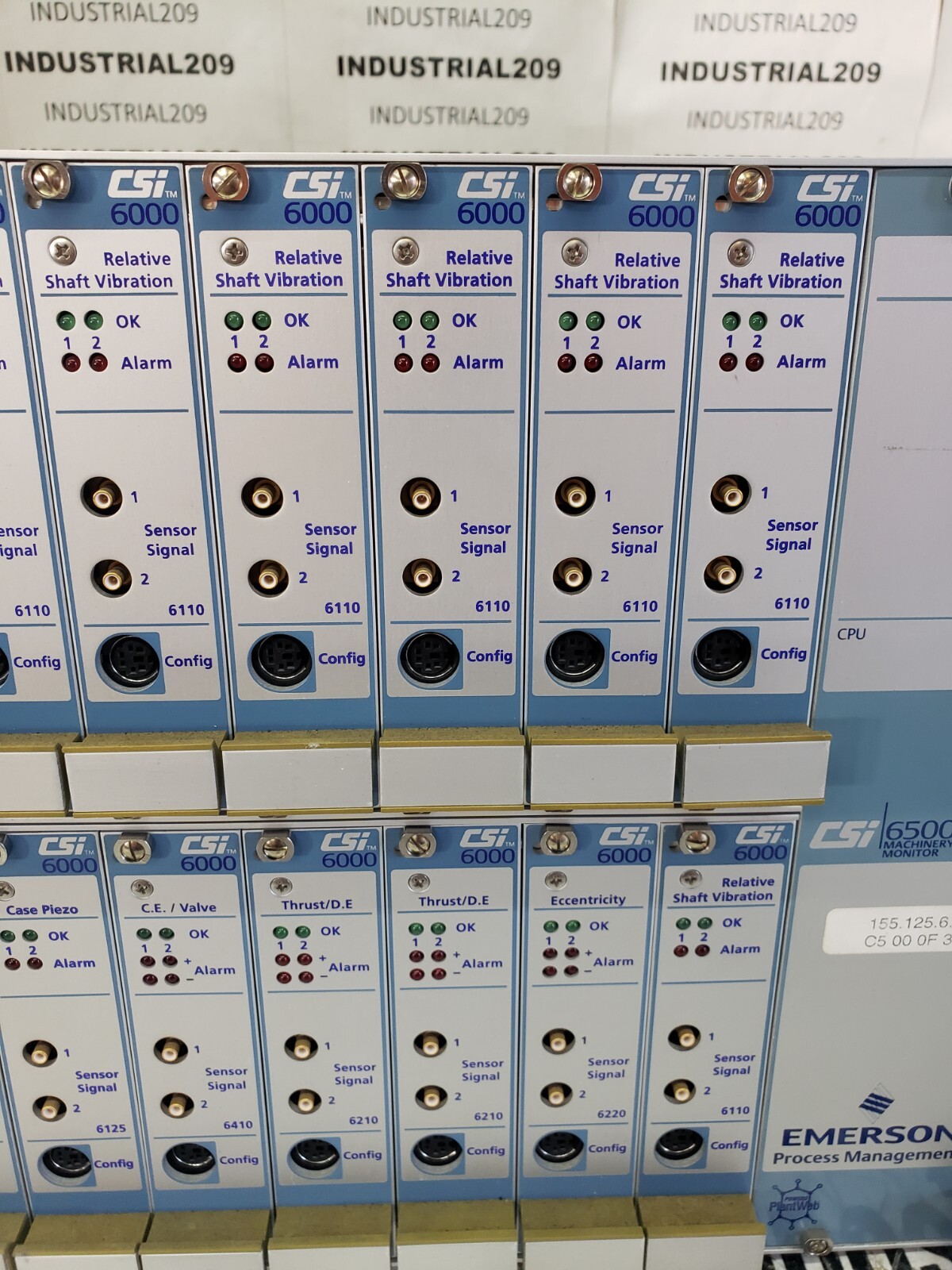 EMERSON ALPHA CSI 6500 REV X PROCESS MANAGEMENT MACHINERY HEALTH ...