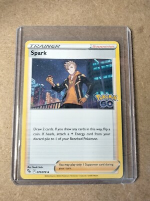 Spark Team Instinct 070/078 NM Trainer Pokemon Go Near Mint Card 70/78 ...