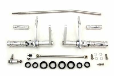 Billet Polished Forward Controls Control With Pegs Harley Dyna Lowrider ...