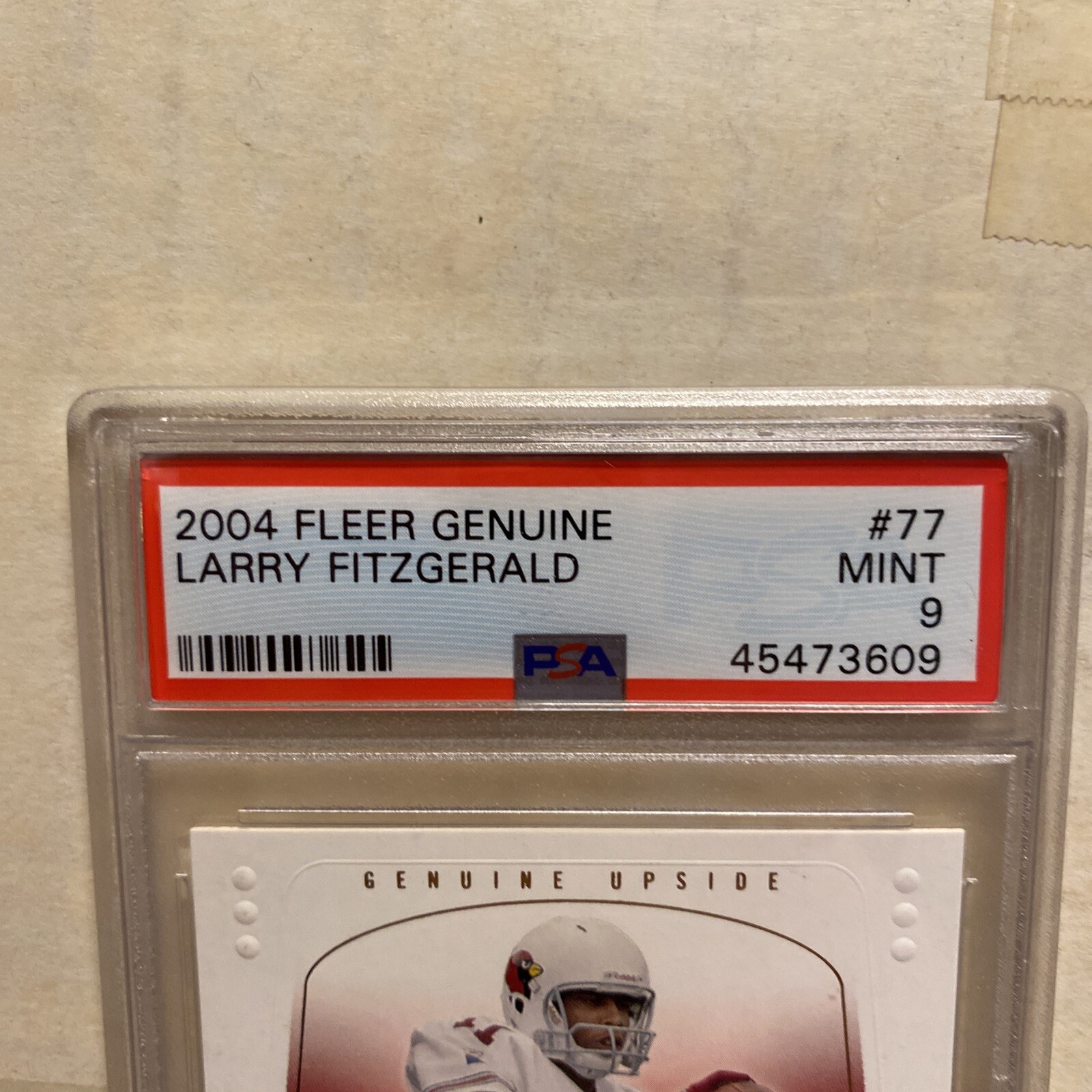 2004 Fleer Genuine Larry Fitzgerald RC #rd 448/500 Rookie Arizona ...