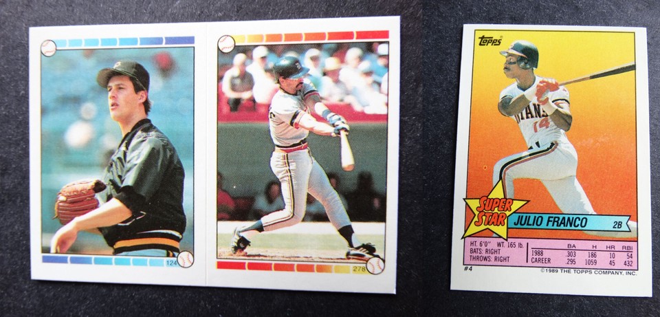 1989 Topps Stickers Baseball Cards Complete Your Set U Pick From List ...