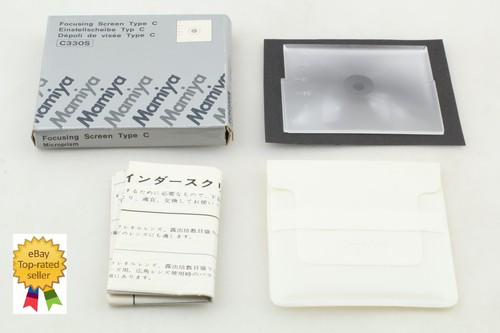 [Unused w/Box] Mamiya C330S TLR Focusing Screen Type C Microprism From ...
