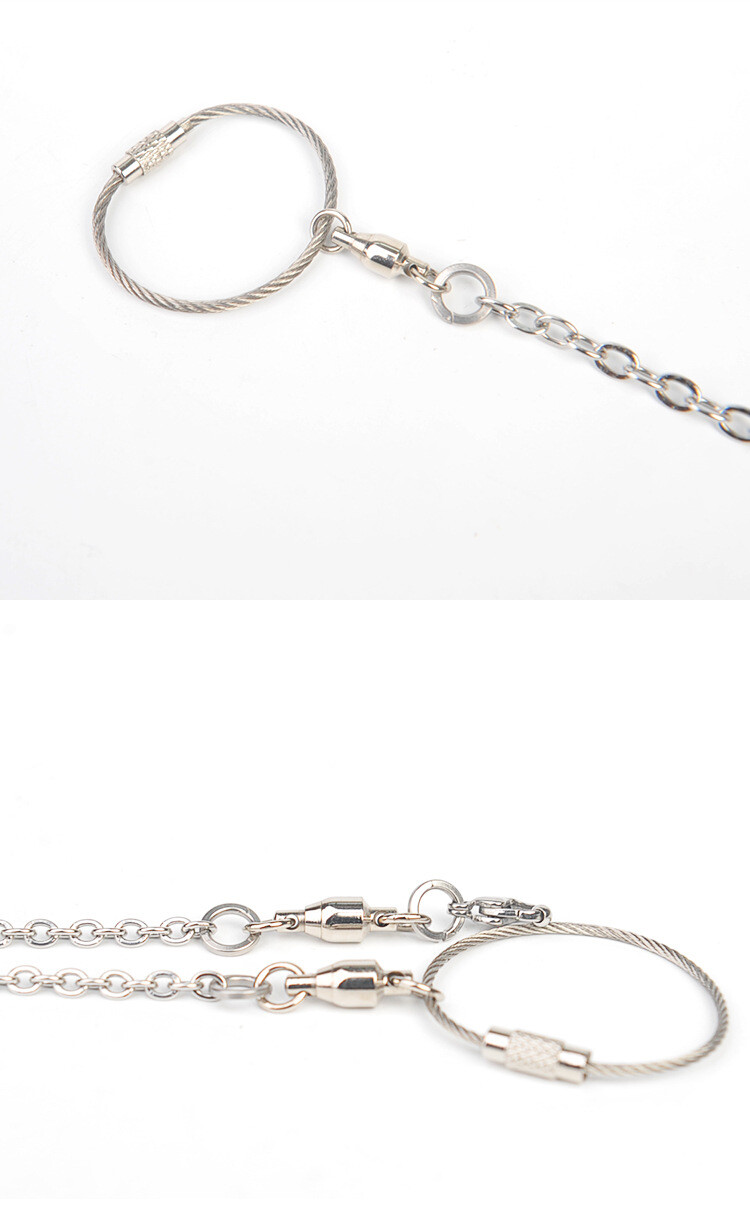Parrot Foot Chain Stainless Steel Birds Anklet Ring Leads Fit For Pet ...
