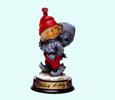 Tomte boy with sack Limied and numbered edition by Rolf Lidberg | eBay