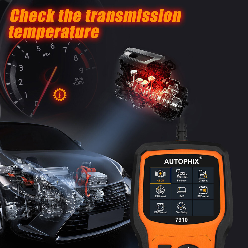 Autophix 7910 Profi Auto OBD2 Diagnosegerät Auslesegerät ALLE SYSTEM ...