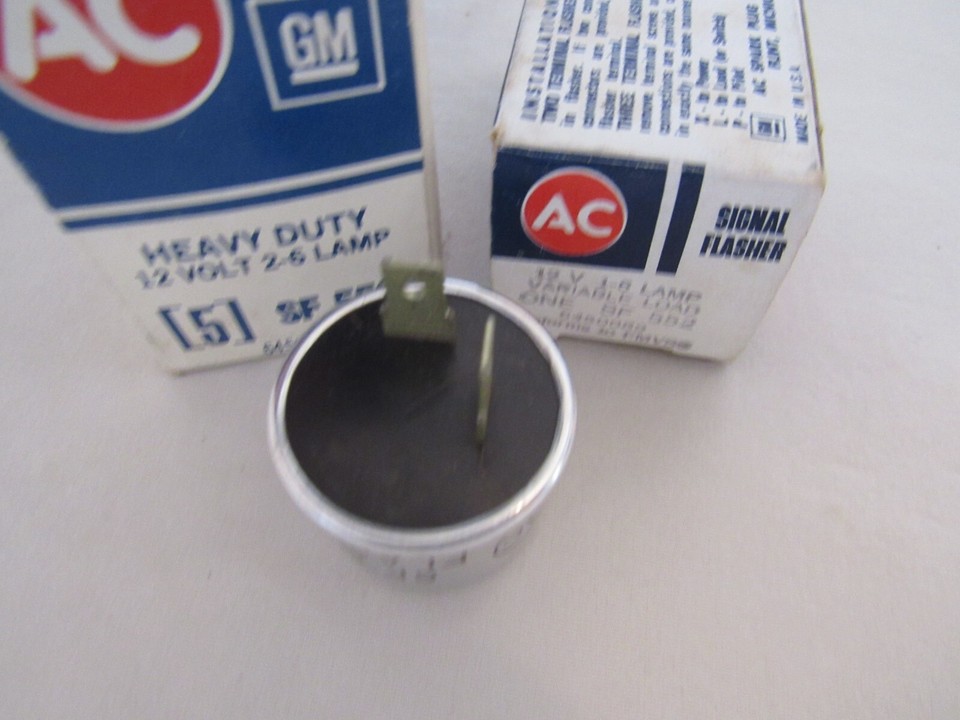 NOS 1964-79 Chevy Pontiac Olds 4 Way Flasher (4 bulb Tung Sol 552) GM ...