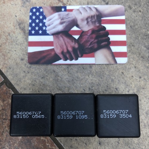 Lot Of 3 Jeep Dodge Chrysler OEM 5 Pin Accessory Power Black Relay ...