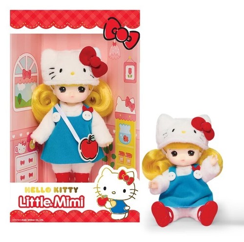 Sanrio Characters x Little Mimi HELLO KITTY Red Figure Doll Korean Toy ...