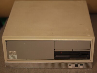 Olivetti M24 8086 XT PC 5.25" 360 DS/DD FDD 20 MB ST-225 HDD 256kb ram ...