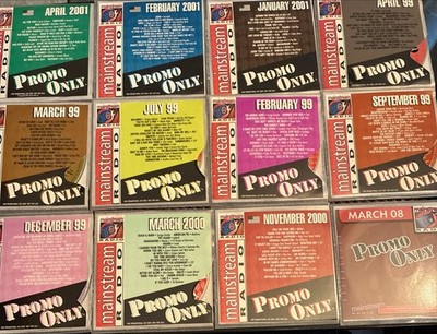 Vintage Promo Only 31 CD Lot Mainstream Radio Various- Dance DJ See ...