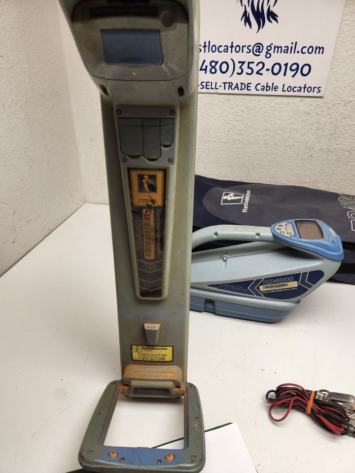 Radiodetection RD4000 PXL MRX T0 Cable Pipe Utility Sonde Sewer Camera ...