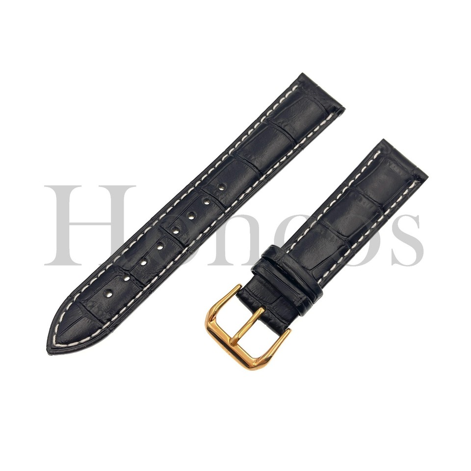 18 20 22 24 MM Watch Band Strap Colorful Genuine Leather Alligator ...