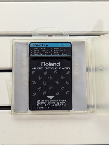 ROLAND MUSIC STYLE CARD TN-SC2-03 COUNTRY | eBay