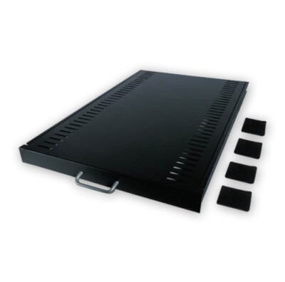 APC AR8123BLK Sliding Shelf 100lbs/45.5kg Black | eBay