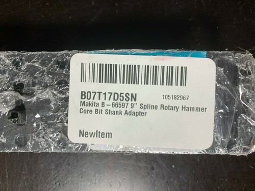 Makita B-66597 - Drill Hammer Stem Adapter, Core Bit, Spline Rotary ...