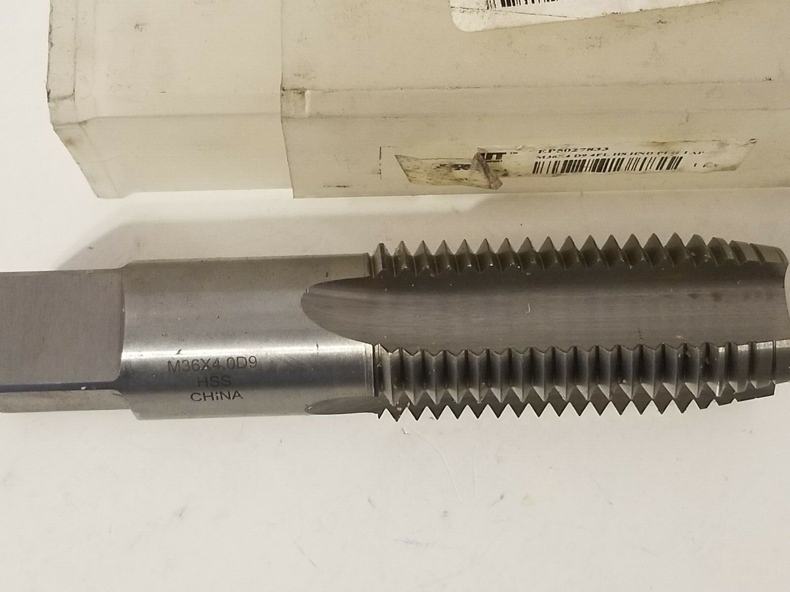 M36 X 4.0 High Speed Steel hand Plug tap | eBay