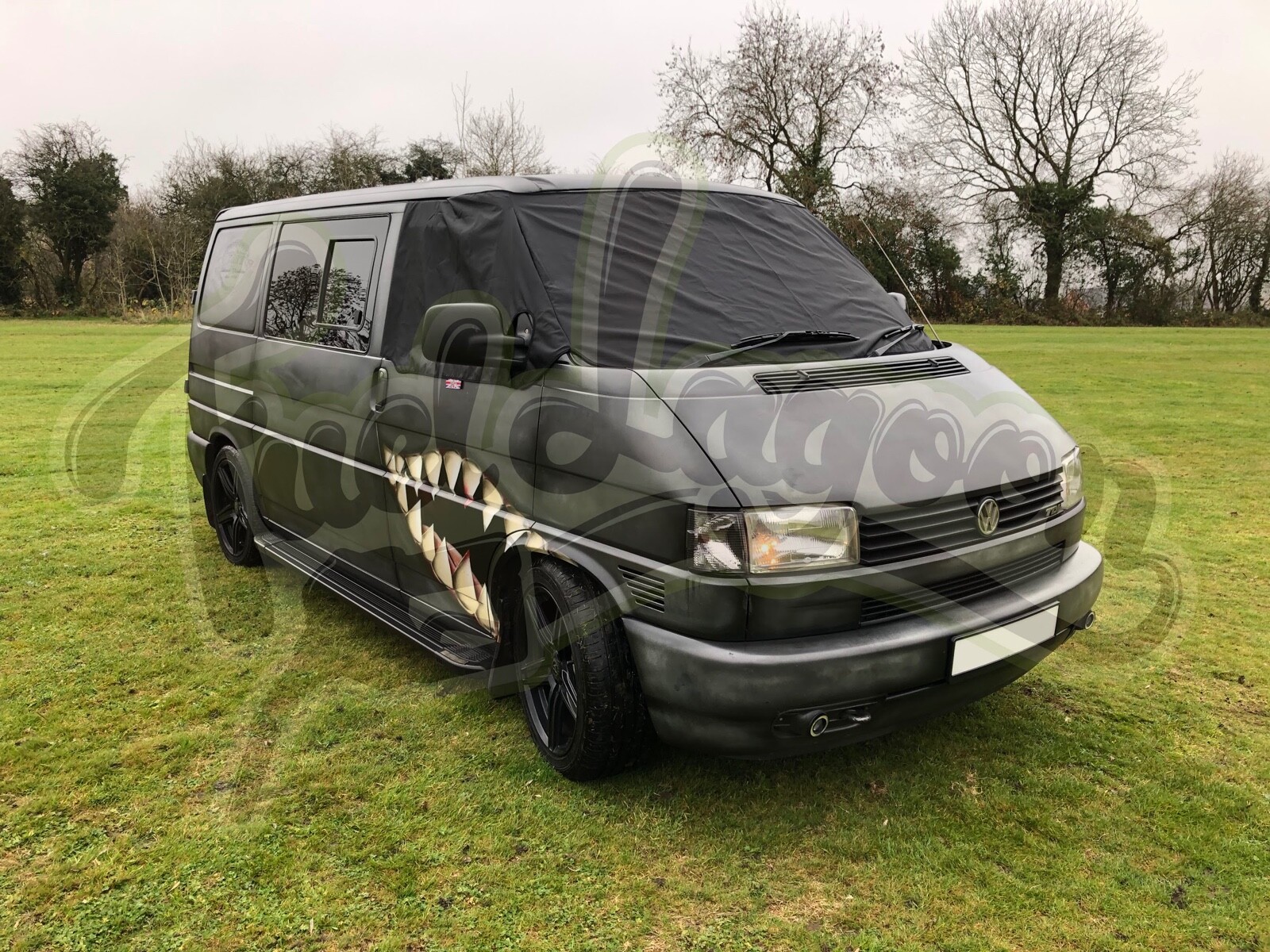 VW T4 Window Screen Deluxe Cover Blackout Blind Wrap Frost curtains | eBay