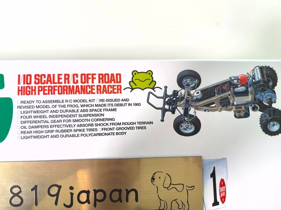 Tamiya 58354 1/10 Scale RC Car 2WD Off Road Racer Buggy The Frog ...