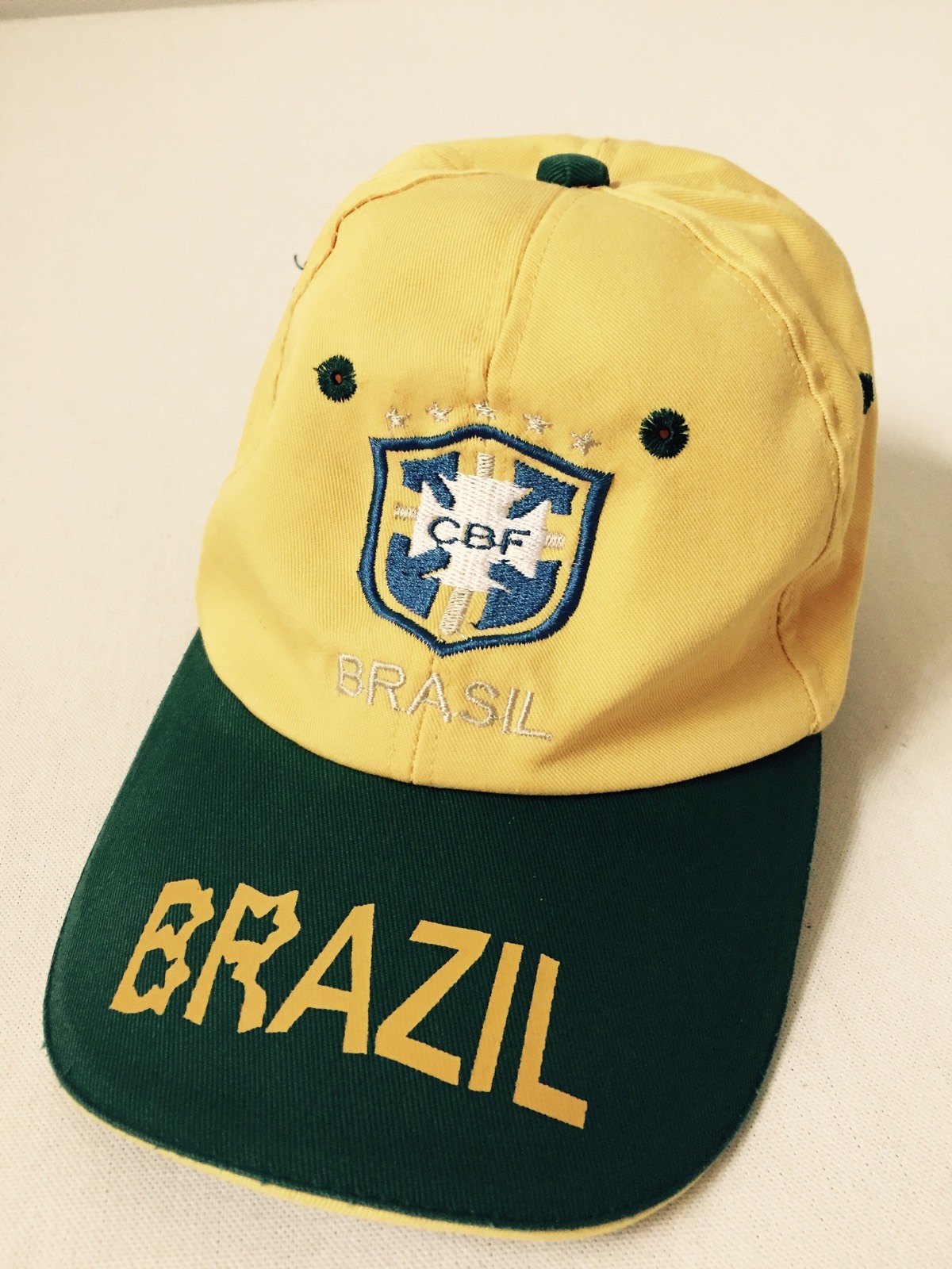 Brazil Brasil Cap CBF Soccer Hat World Cup FIFA F2 | eBay