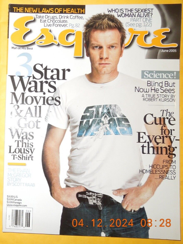 EWAN McGREGOR esquire ROB THOMAS Ludacris MAROON 5 Burt Reynolds ALICIA ...