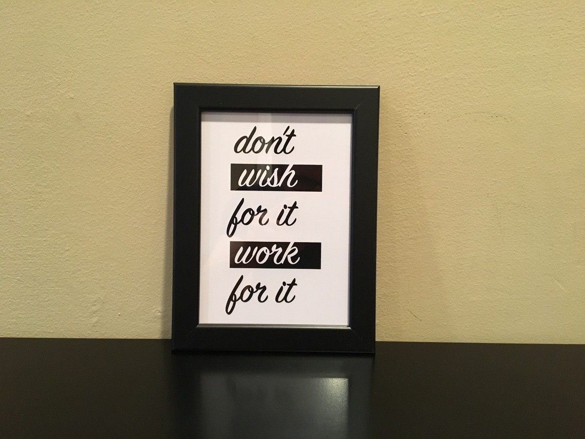Framed Inspirational Posters