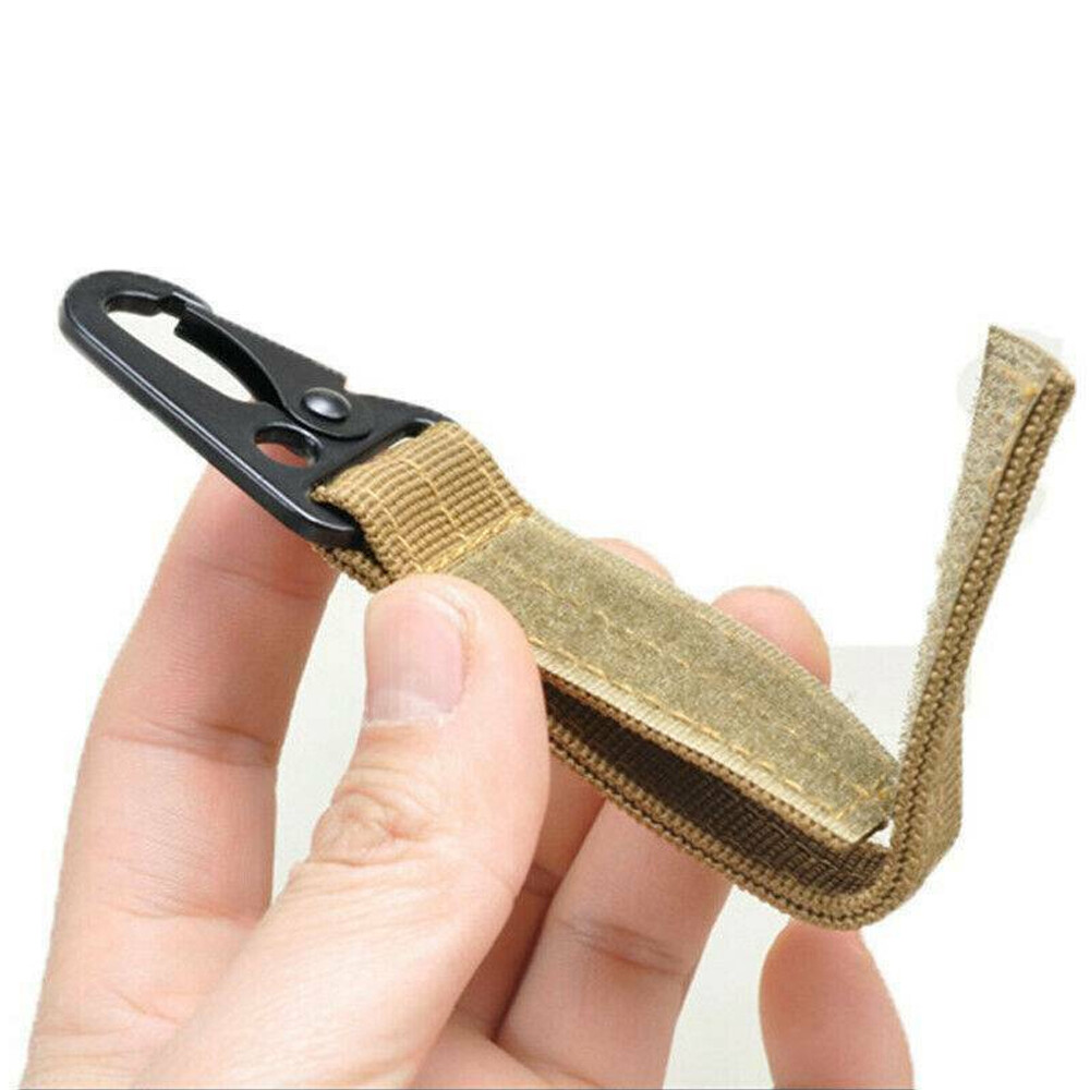 UP5x Nylon Key Hook Hanging Belt Webbing Strap Buckle Carabiner Molle ...