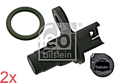 2 X FEBI Camshaft Sensor for BMW 1er E81 F20 2er F46 3er E90 7633958 ...