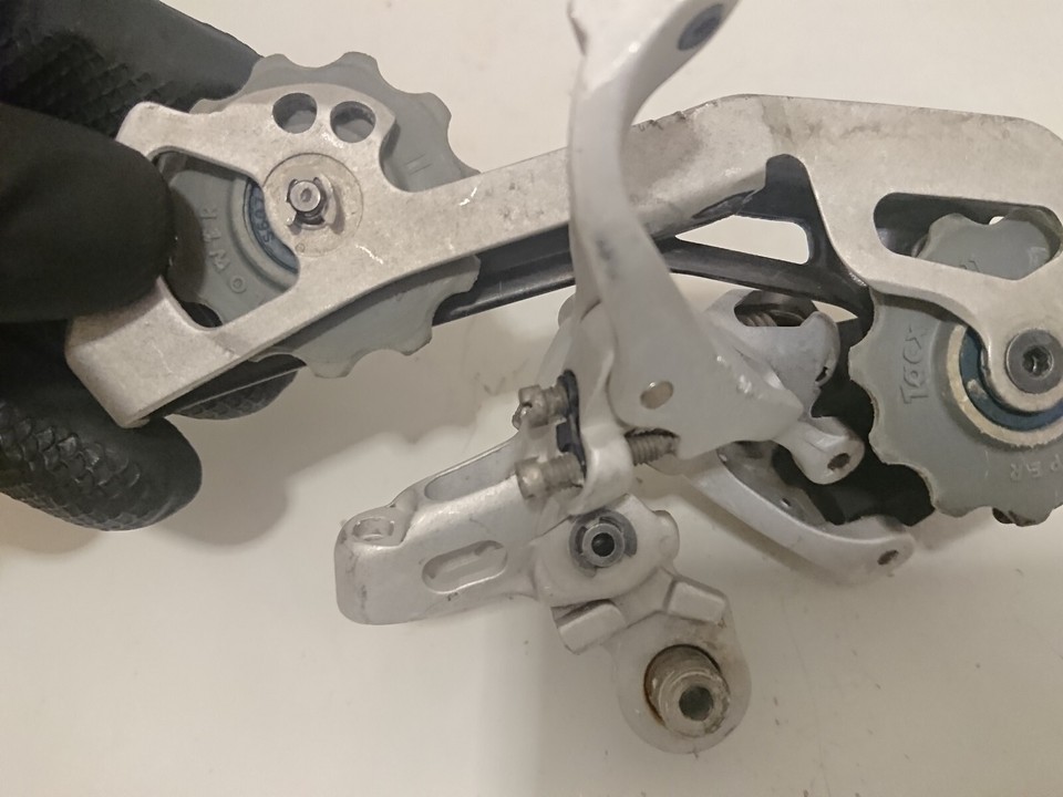 Shimano XTR M980 GS 10 Speed Rear DERAILER WITH CERAMIC JOCKEYS | eBay UK