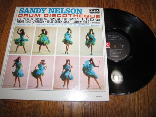 SANDY NELSON - DRUM DISCOTHEQUE - IMPERIAL RECORDS LP | eBay