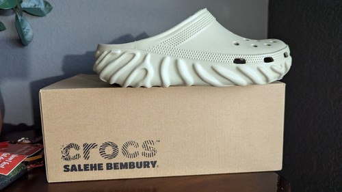 Crocs x Salehe Bembury Saru Shoes Clogs Men 9 Women 11 Ginger Cream ...