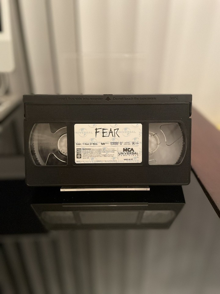 Fear (VHS, 1996) Mark Wahlberg, Reese Witherspoon, Alyssa Milano Video ...