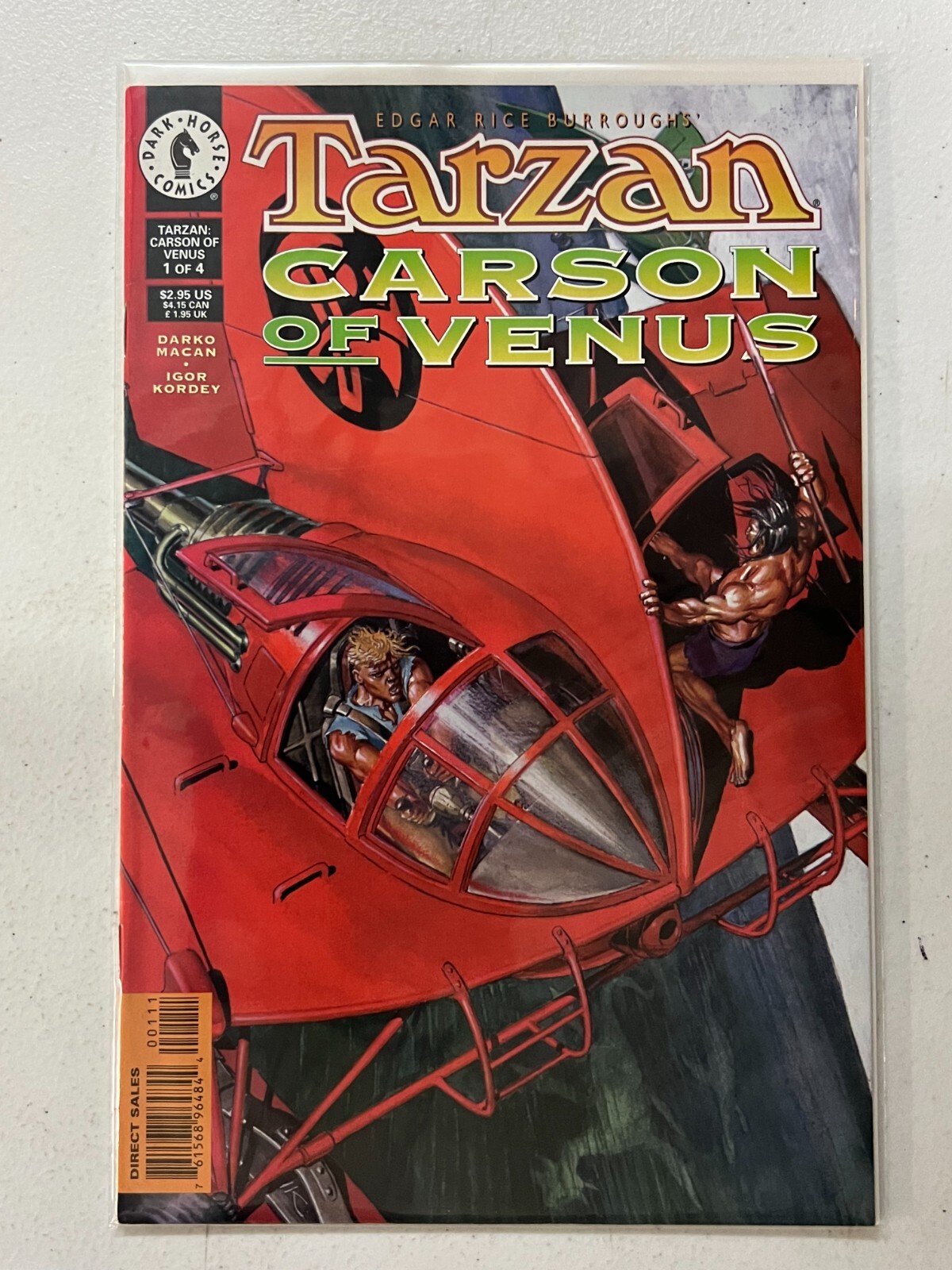 Tarzan / Carson of Venus #1 May 1998, Dark Horse Comics | Combined ...