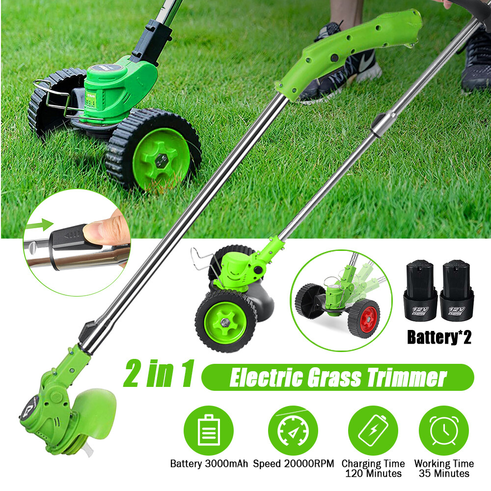 Lawn Trimmers On Wheels
