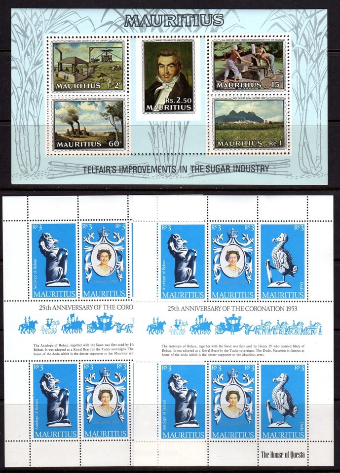 MAURITIUS STAMPS #208//465 — (4) SETS + (3) SS - 1937 - MINT | eBay