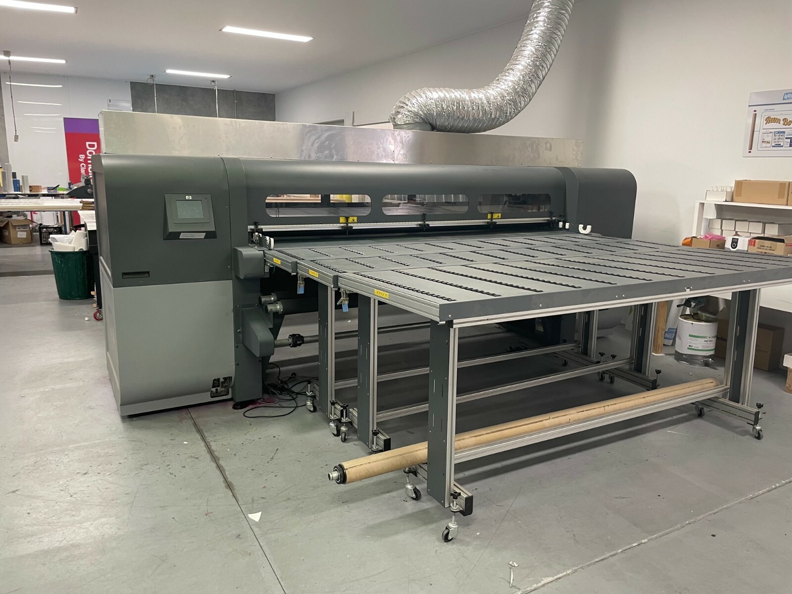 HP Large Format Flatbed Printer FB750 | eBay