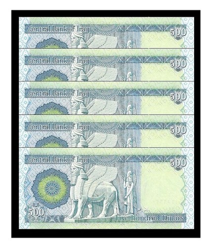 Iraqi Dinar Lot Of 20 X 500 Dinar Notes Uncirculated - Wholesale ...