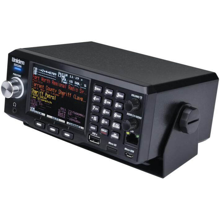 UNIDEN BEARCAT SDS200 DIGITAL BASE/MOBILE POLICE RADIO SCANNER TRUE I/Q ...