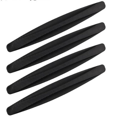 4pcs Black Anti-Collision Patch Bumper Guard Car Bumper Edge | eBay