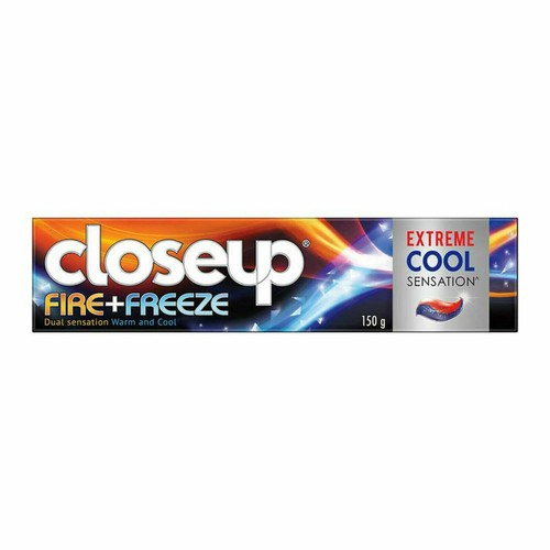 Closeup Fire Freeze Gel Toothpaste Dual Sensation Warm And Cool 150g | eBay