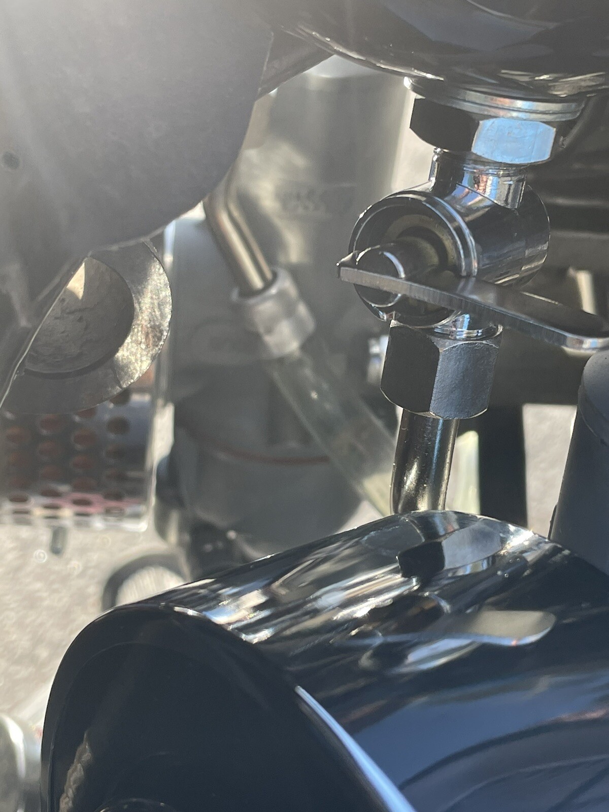 TRIUMPH BONNEVILLE CLEAR FUEL LINE ASSEMBLY 1968-1978 T120 T140 82-8133 ...