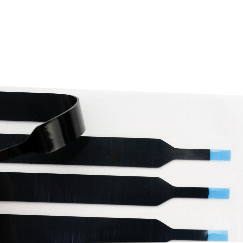 10pcs Black Pull Tabs Stretch Release Adhesive Strips for LCD Screen ...