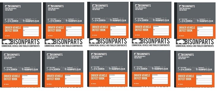 *Tachpro 50 Page 100202 Driver Daily Duplicate Defect & Check Book ...