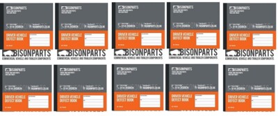 *Tachpro 50 Page 100202 Driver Daily Duplicate Defect & Check Book ...