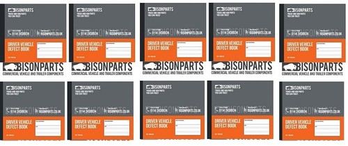 *Tachpro 50 Page 100202 Driver Daily Duplicate Defect & Check Book ...