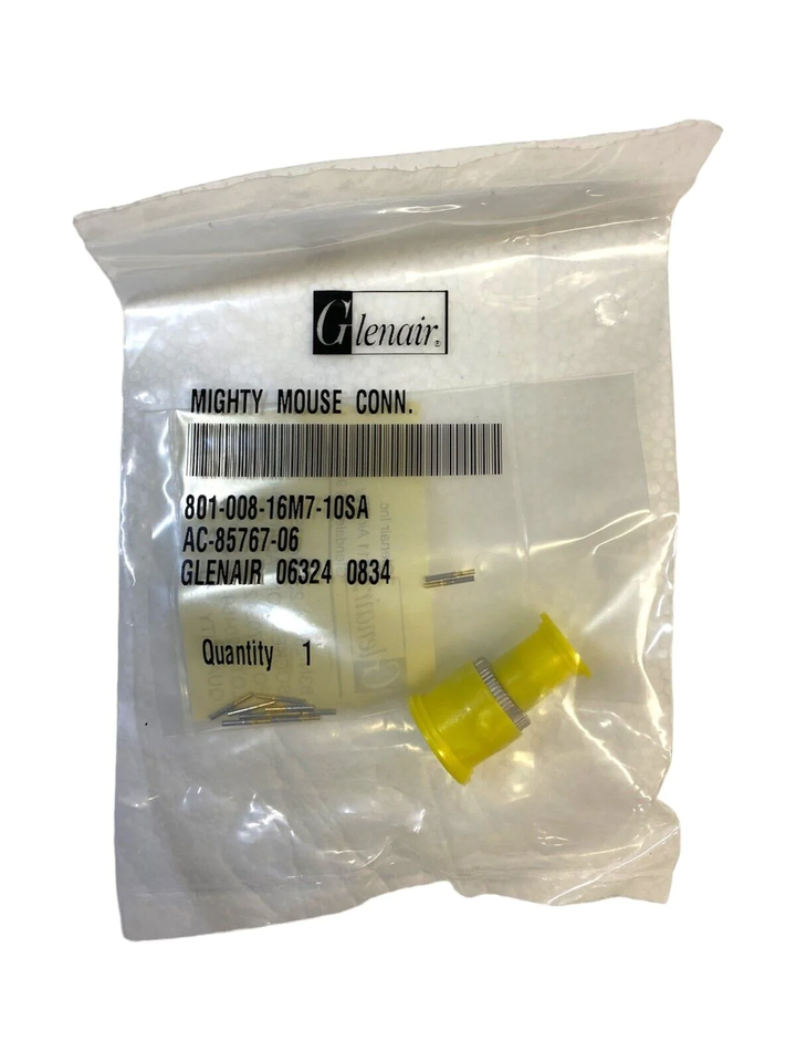 Glenair 801-008-16M7-10SA Mighty Mouse Circular MIL Connector | eBay