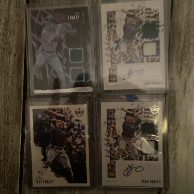 3+1 2020 Diamond Kings Jersey Autograph Lot Jake Fraley Seattle ...